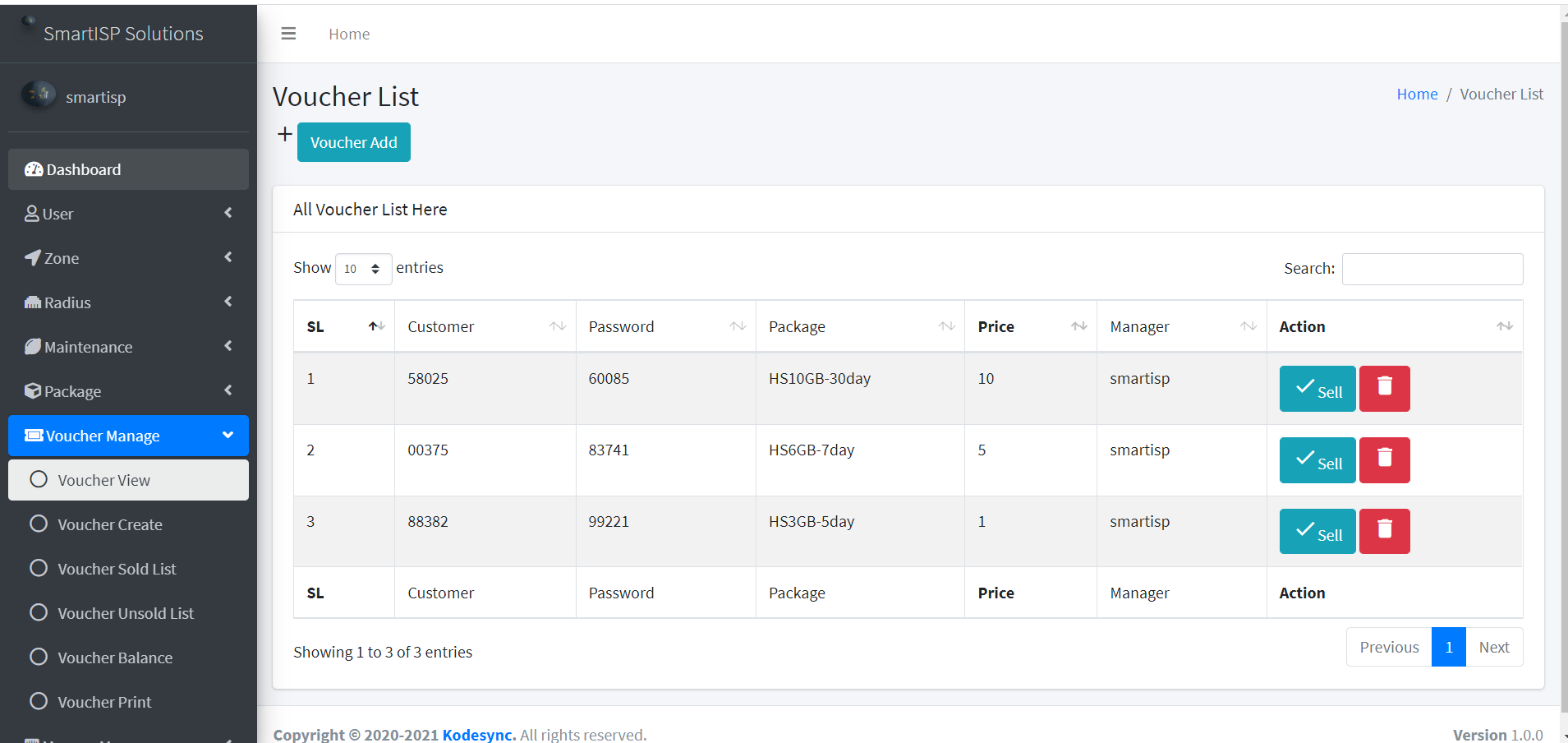 Product - SmartISP ERP CRM